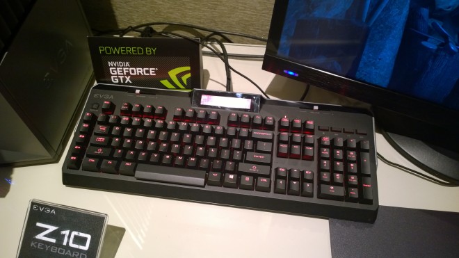 CES 2016 : clavier EVGA Z10, enfin la version finale
