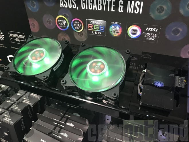 Computex 2017 : Cooler Master et le RGB