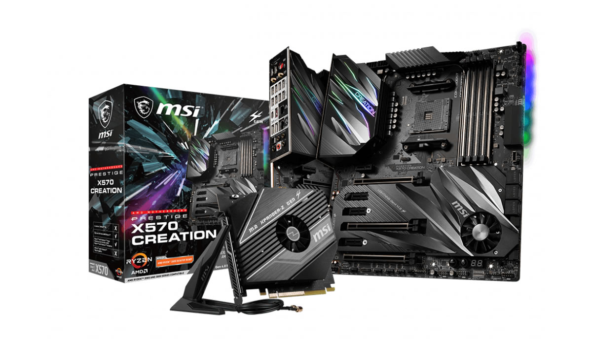 Chipset AMD X570 : la gamme MSI
