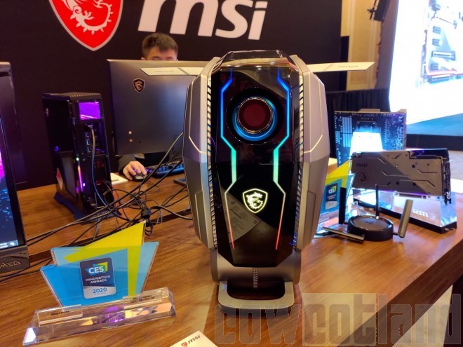CES 2020 : à la découverte du nouveau Gundam de MSI, l'Aegis Ti5