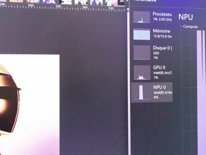 Processeur Intel Meteor Lake, un NPU indépendant du reste