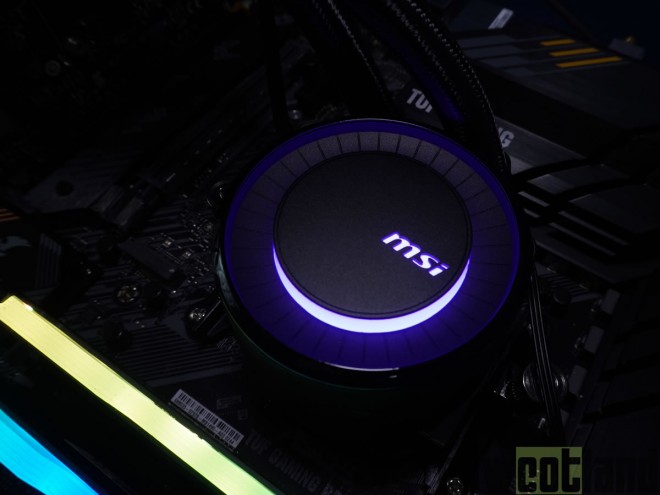 MSI MAG CORELIQUID E360, du 360 mm qui fait le travail