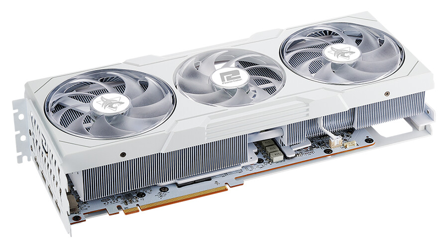 La PowerColor Radeon RX 7900 XT Hellhound Spectral White est aussi pas ...