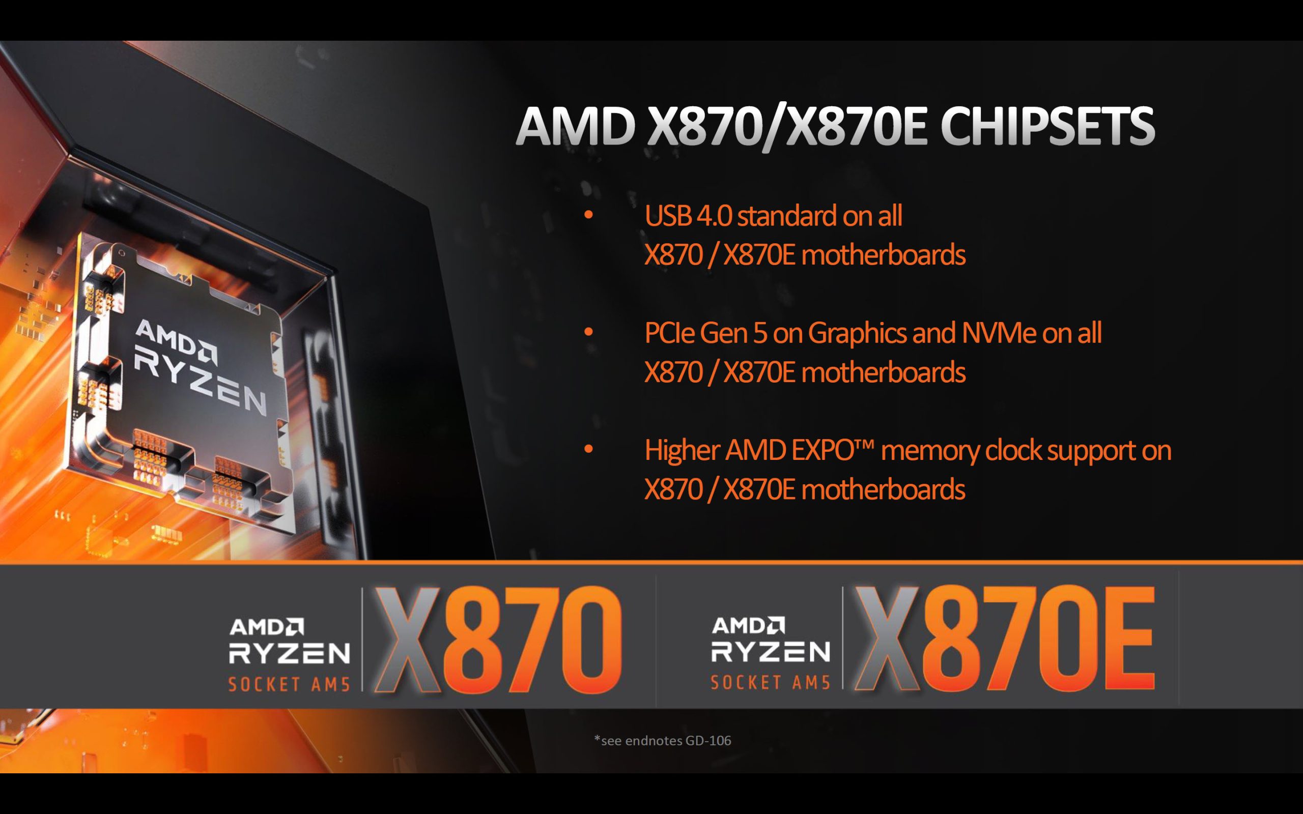 Les cartes mères AMD 800 Series, en X870 et X870E, pas avant le 30 ...