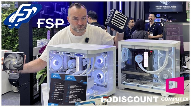 FSP déballe des alims, des boitiers, des ventirads et des AIO au Computex