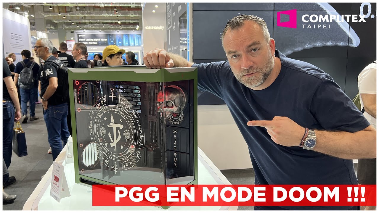 Computex 2025 : PGG passe en mode DOOM The Dark Ages avec HAVN au COMPUTEX