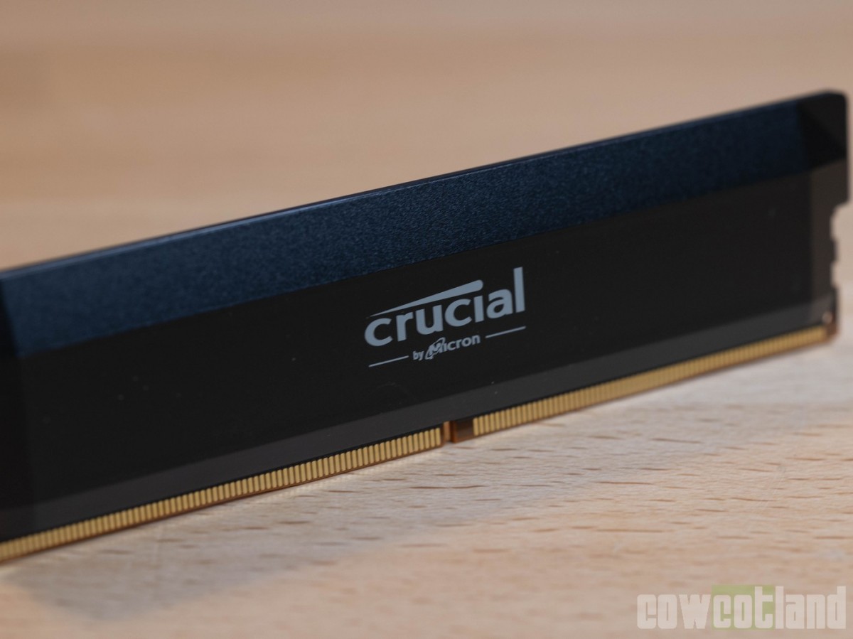 Test mémoire : Crucial PRO Overclocking 32 Go DDR5-6000 CL36 ...