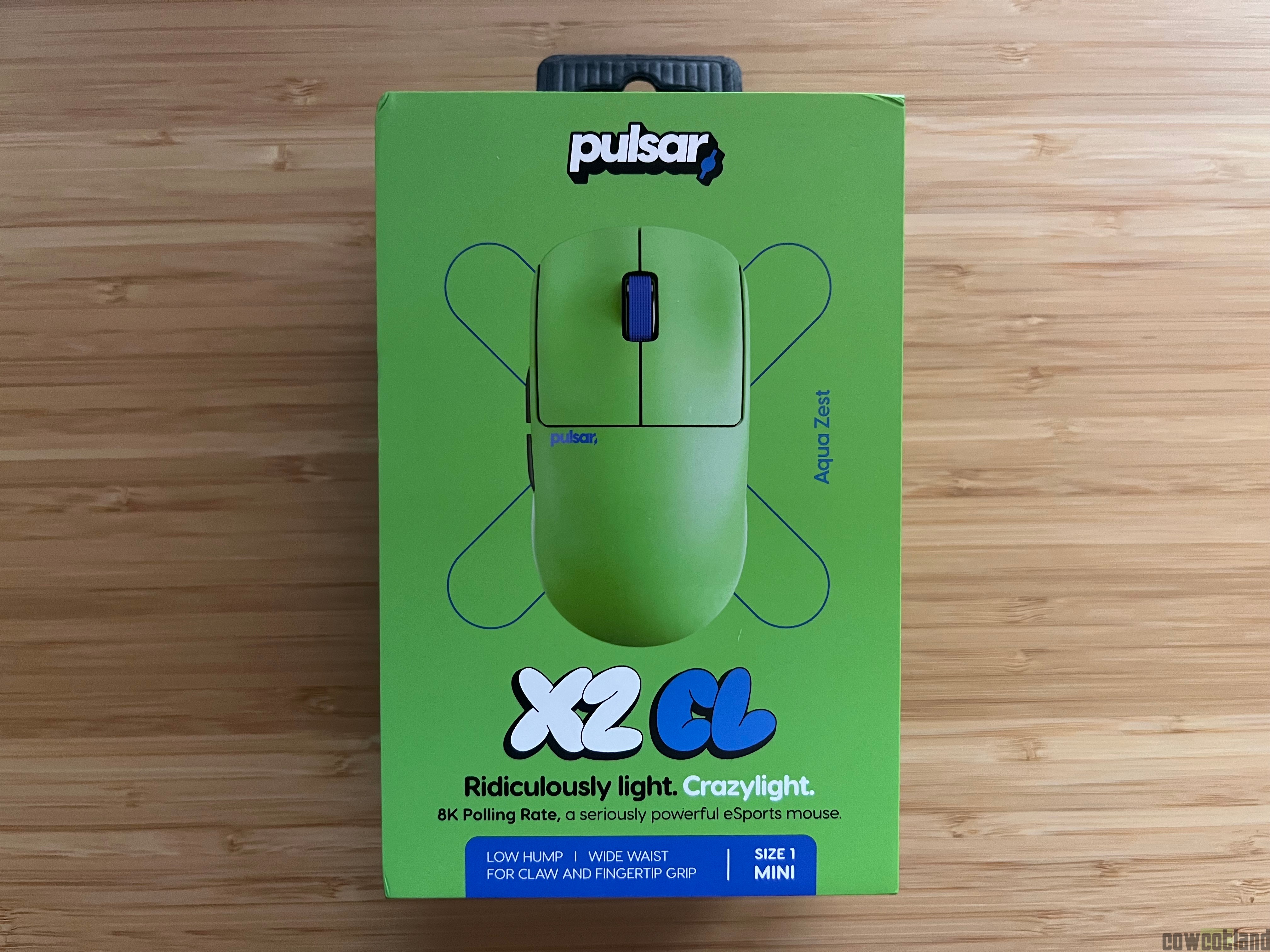 Pulsar X2 Crazylight, une souris de compétition ultra légère ...